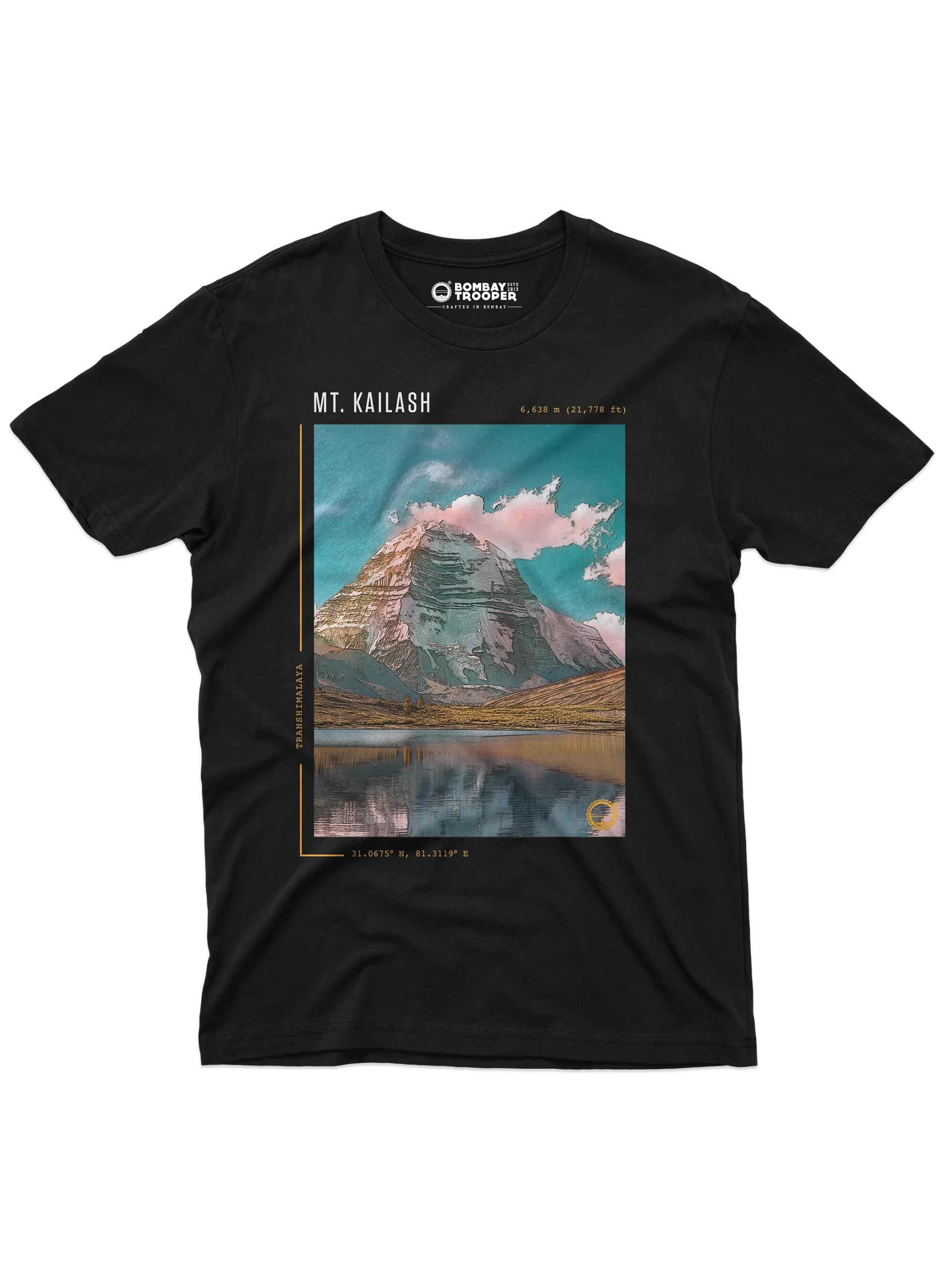Mt Kailash Photo Art: Summit Collection T-shirt