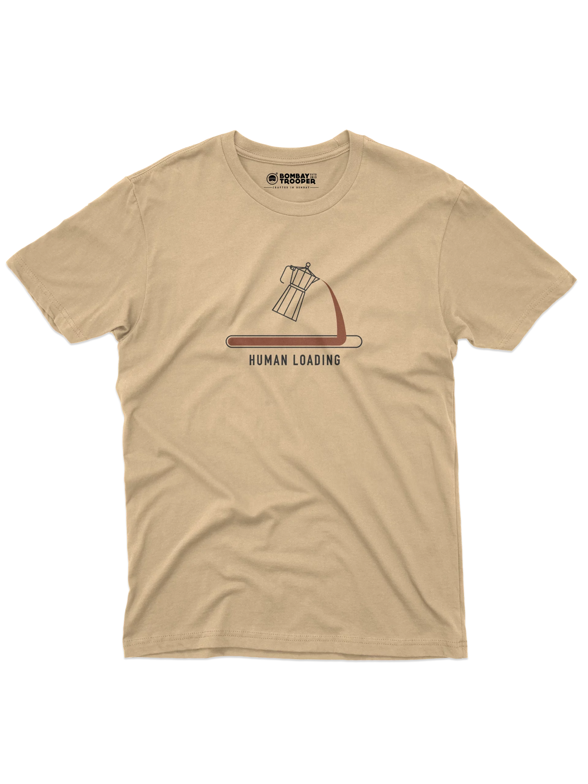 Human Loading Printed T-shirt