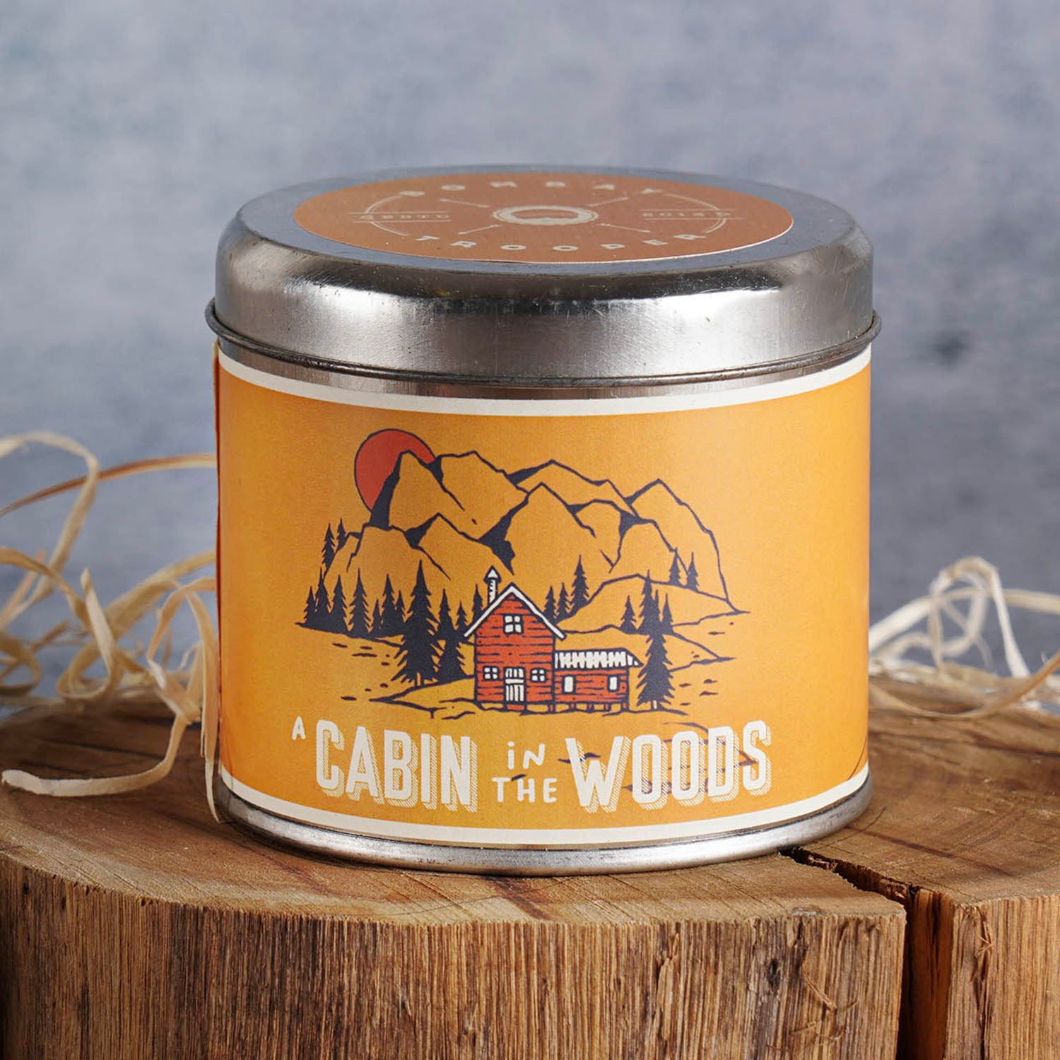 Cabin In The Woods - Scented Tin Candle