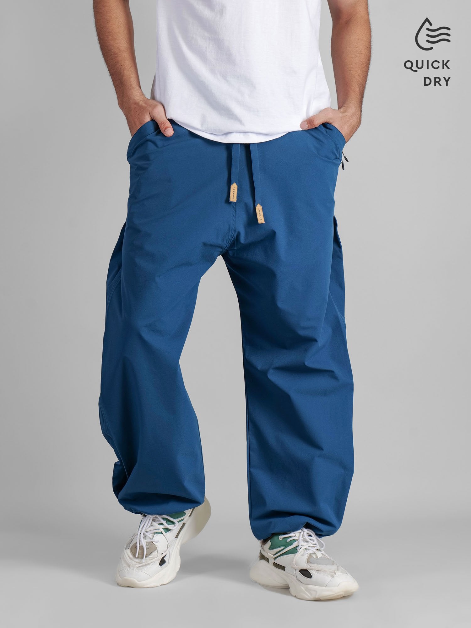 Deep Ocean Blue Active Quick Dry Hoppers